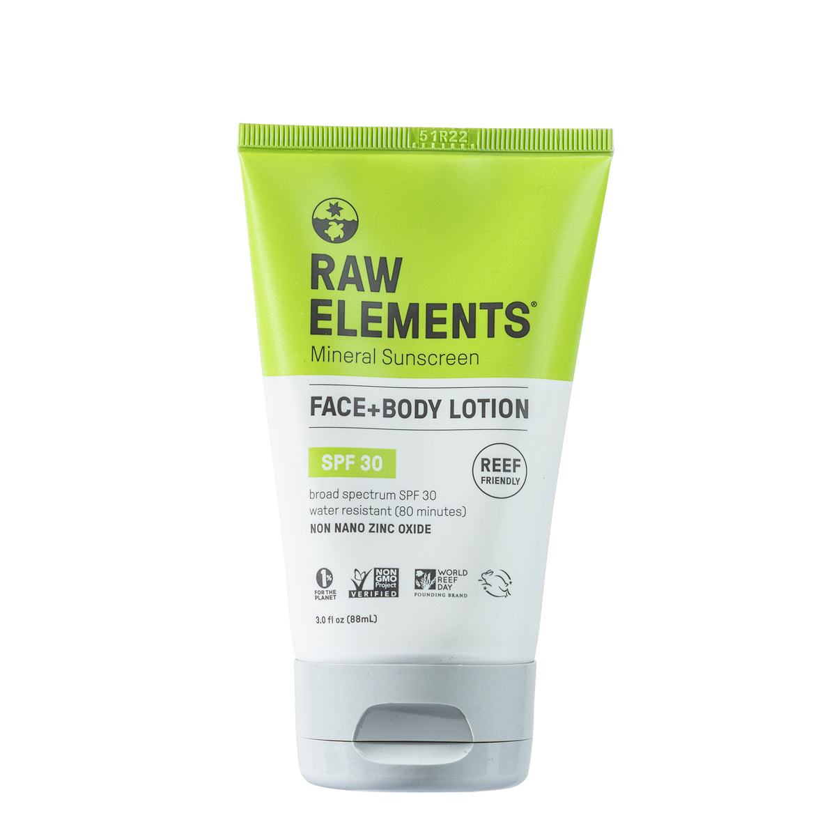 Raw Elements Face + Body Lotion SPF 30 - 3 oz Tube – Raw ElementsUSA