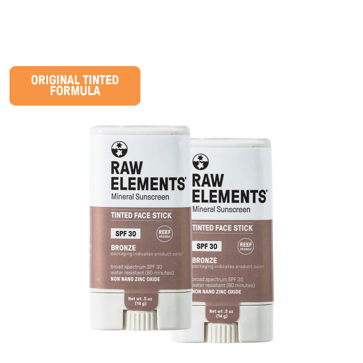 Raw Elements Tinted Face Stick SPF 30 - .15 oz – Raw ElementsUSA