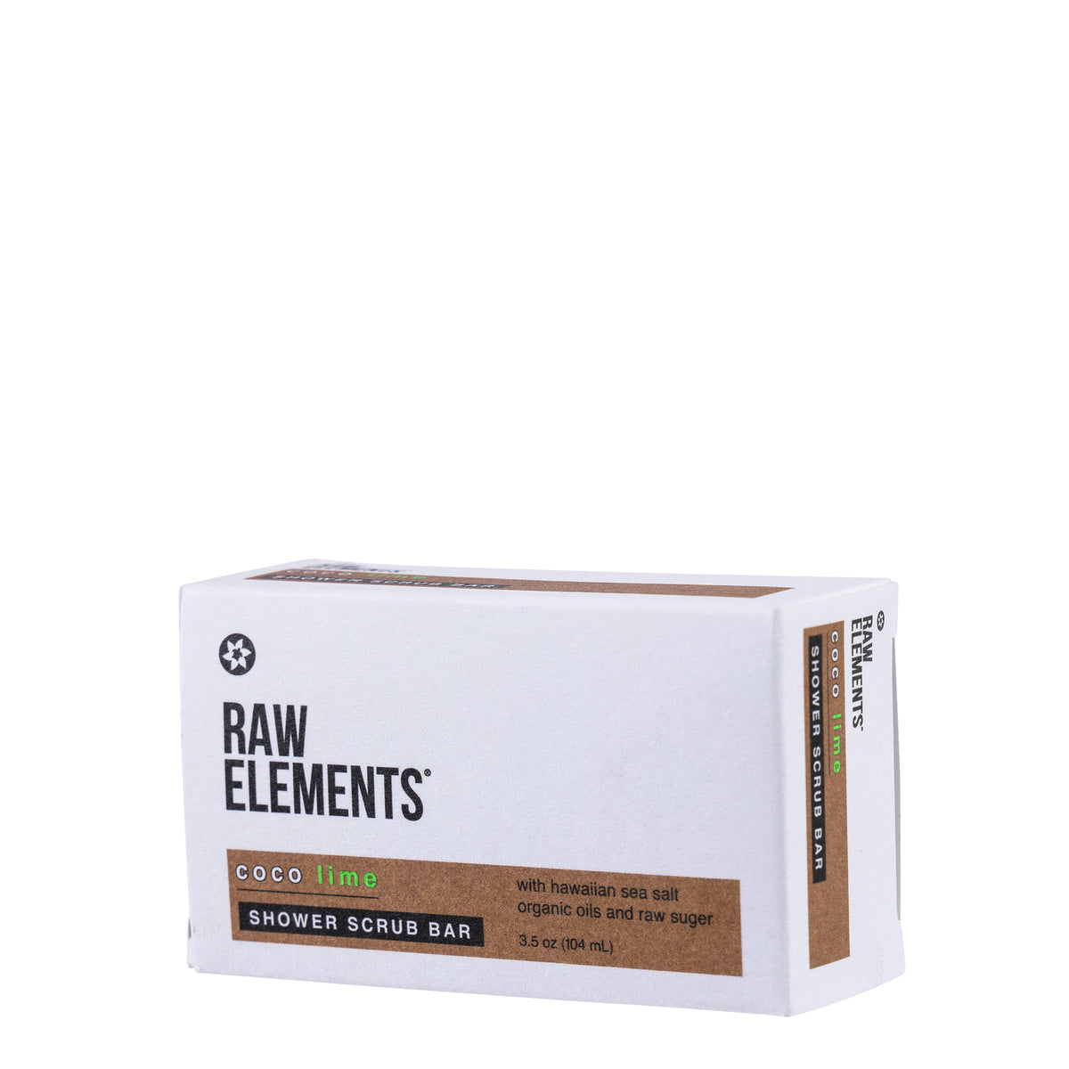 Shower Scrub Bar - Coco Lime – Raw ElementsUSA
